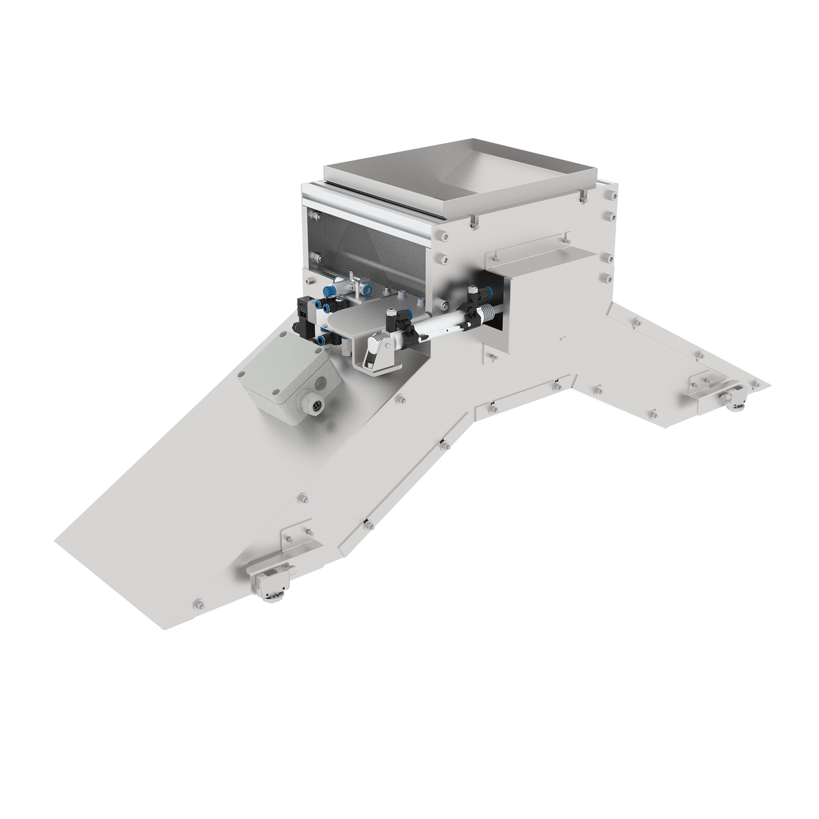 Reject chute type AW2-p-D